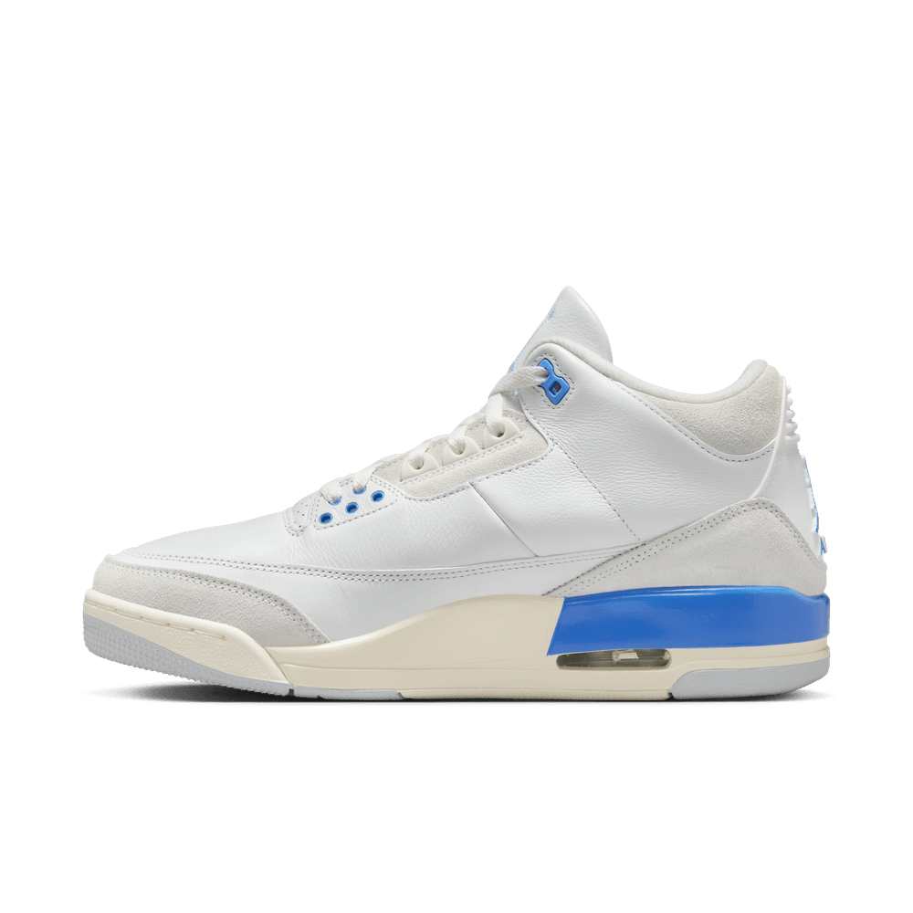 Air Jordan 3 Retro 'Summit White/Hydrogen BLU-Legend BLU|CT8532-101|TF ...